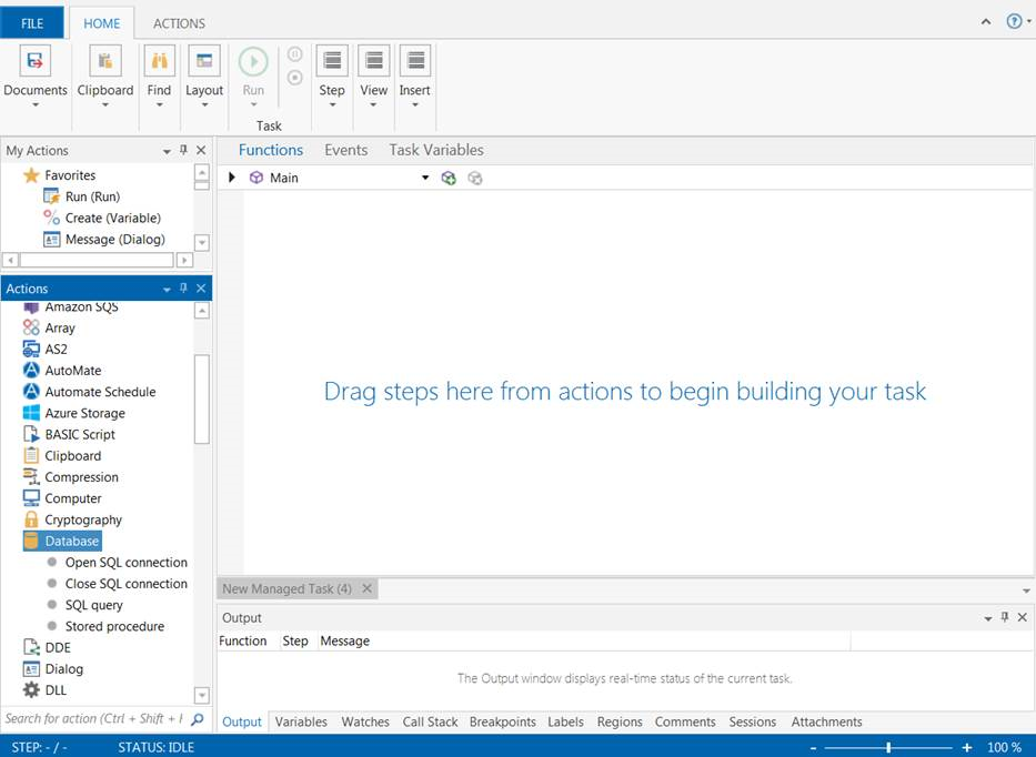 Automating Stored Procedures with Automate RPA Software Automating Stored Procedures with Automate RPA Software