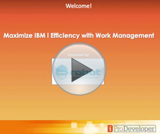 IBM i Work Management and Memory Allocation | Webinar